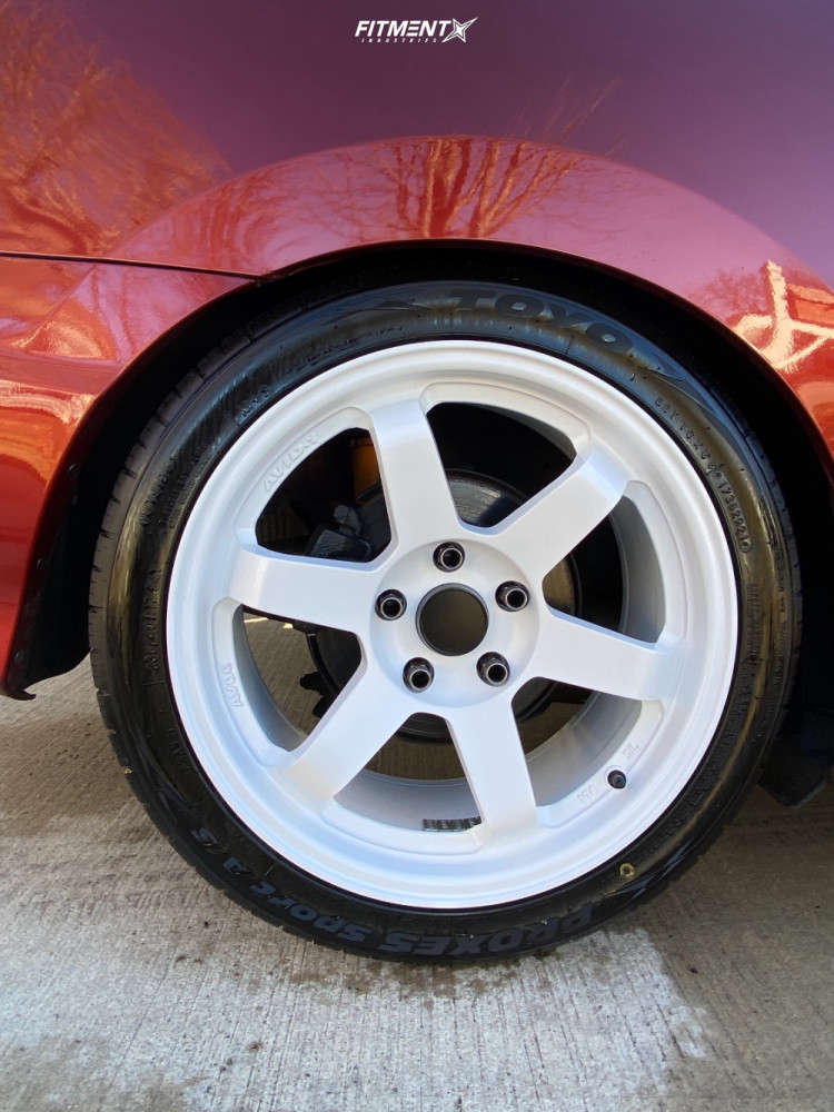 2006 Honda Civic Si with 17x8 ADV.1 Av06 and Toyo Tires 235x40 on ...