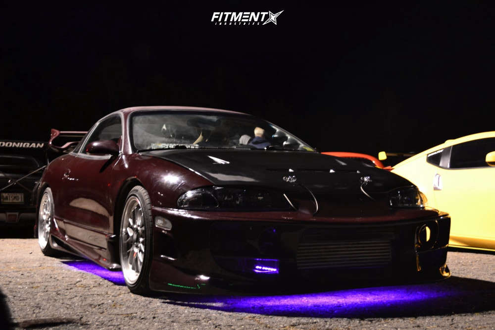 1999 Mitsubishi Eclipse GS with 18x8.5 F1R F21 and Vercelli 225x40 on ...