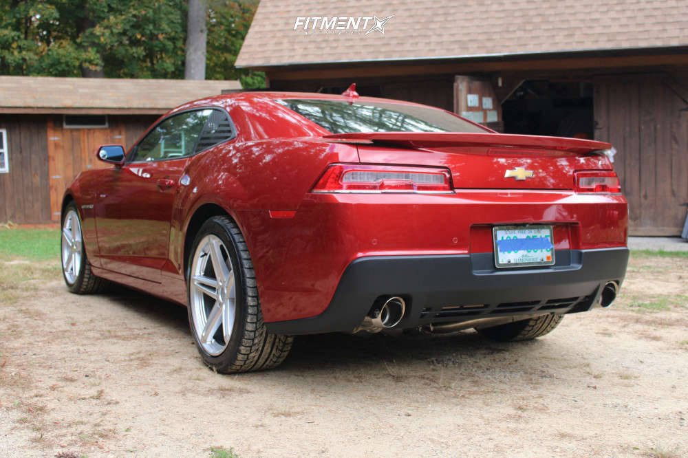 2014 Chevrolet Camaro SS with 20x8.5 TSW Molteno and BFGoodrich 245x45 on Stock Suspension ...