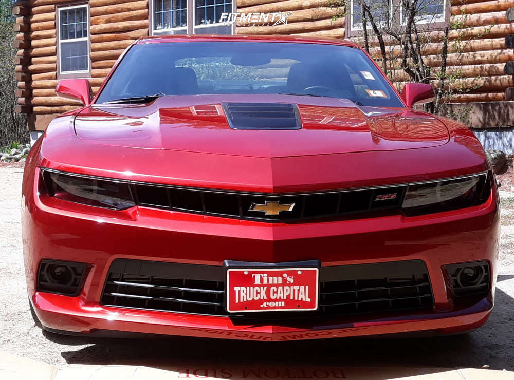 2014 Chevrolet Camaro SS with 20x8.5 TSW Molteno and BFGoodrich 245x45 on Stock Suspension ...