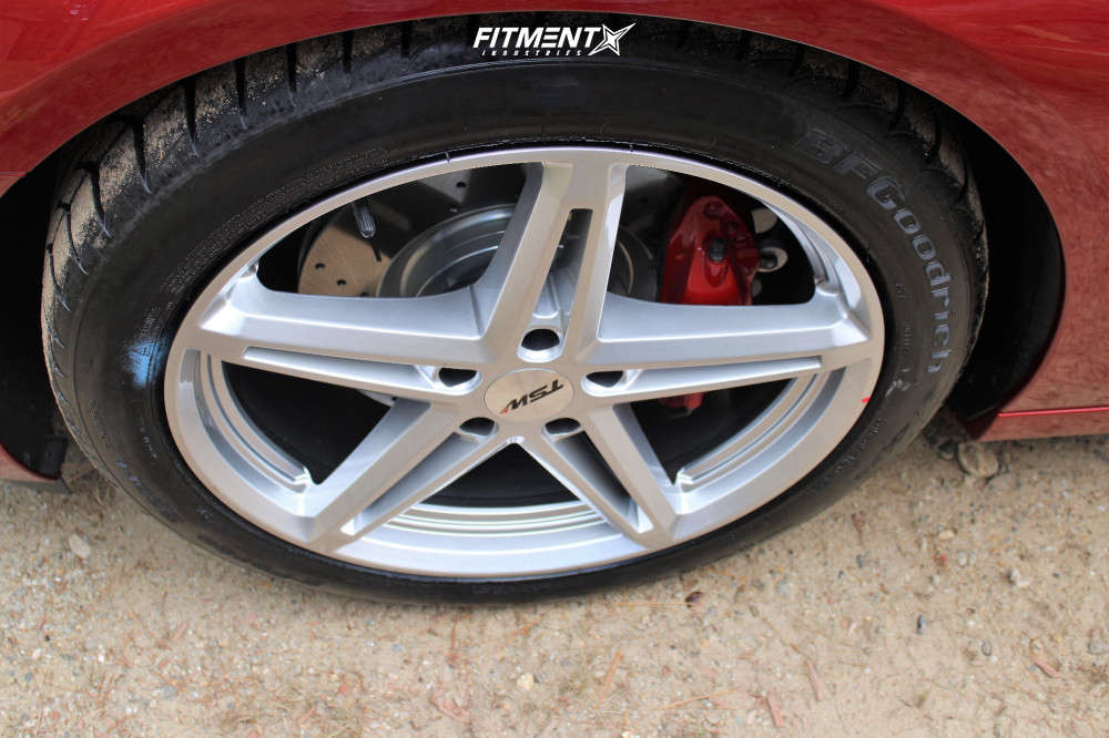 2014 Chevrolet Camaro SS with 20x8.5 TSW Molteno and BFGoodrich 245x45 on Stock Suspension ...