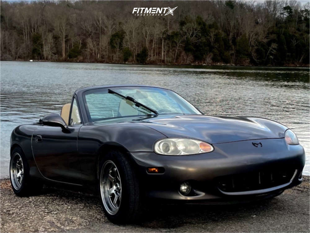 2002 Mazda Miata LS with 15x8 JNC Jnc013 and Hankook 205x50 on Lowering ...