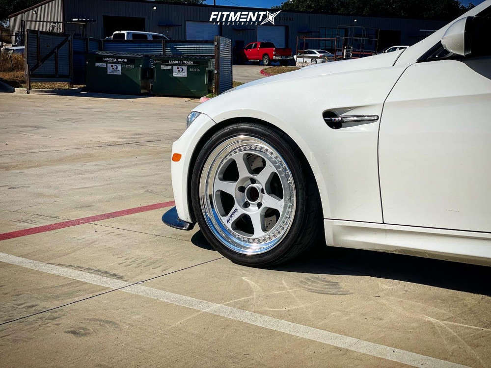 2010 BMW M3 Base with 19x9.5 Work Meister L1 3p and Federal 265x35 on ...