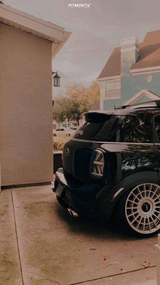 2014 Mini Cooper Countryman S with 19x8.5 Rotiform Las-r and Accelera ...
