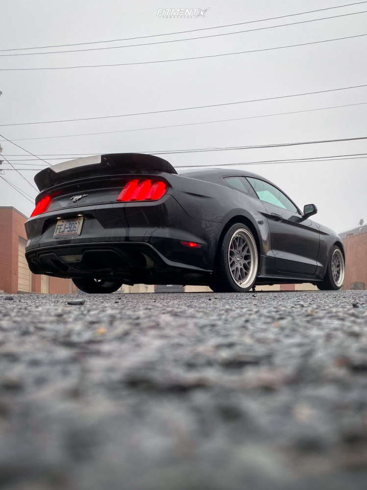 2015 Ford Mustang EcoBoost Premium with 19x9.5 ESR Cs1 and Achilles ...
