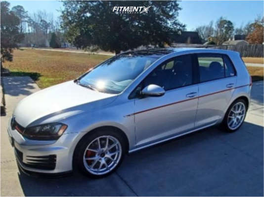 2016 Volkswagen GTI SE with 18x8 Advanti Racing Vigoroso and Michelin ...