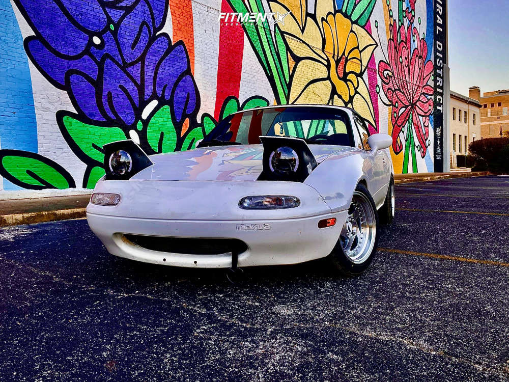 1993 Mazda Miata Base with 15x8 AVID1 Av19 and Toyo Tires 195x50 on ...
