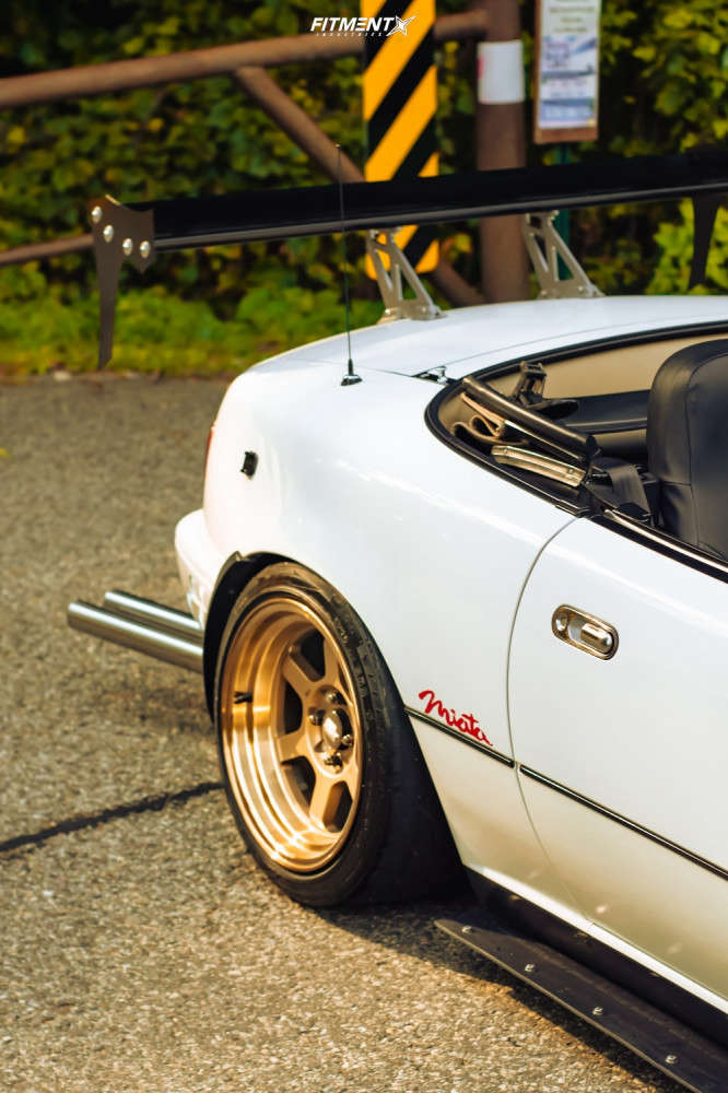 1997 Mazda Miata Base with 15x8 MST Time Attack and Federal 195x45 on ...