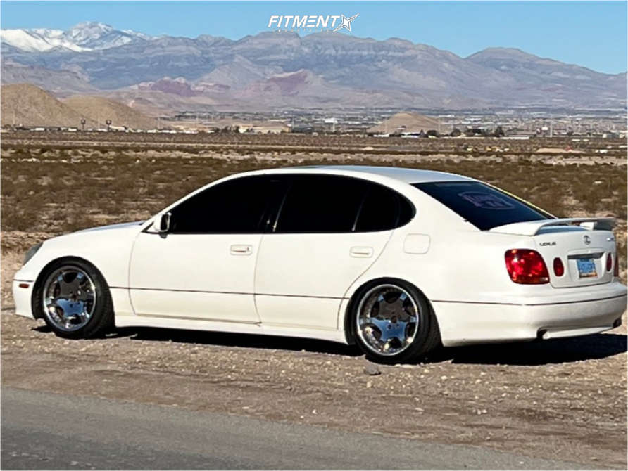 2003 Lexus GS430 Base with 18x9.5 Weds Bazreia and Pirelli 225x35 on ...