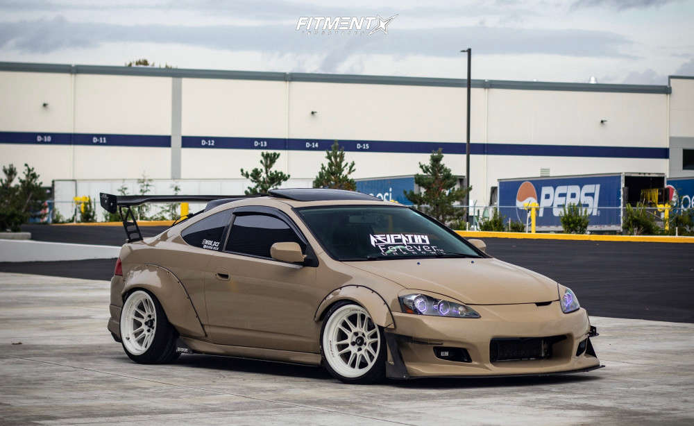 2006 Acura RSX Type-S with 18x9.5 Cosmis Racing Xt-206r and Federal ...