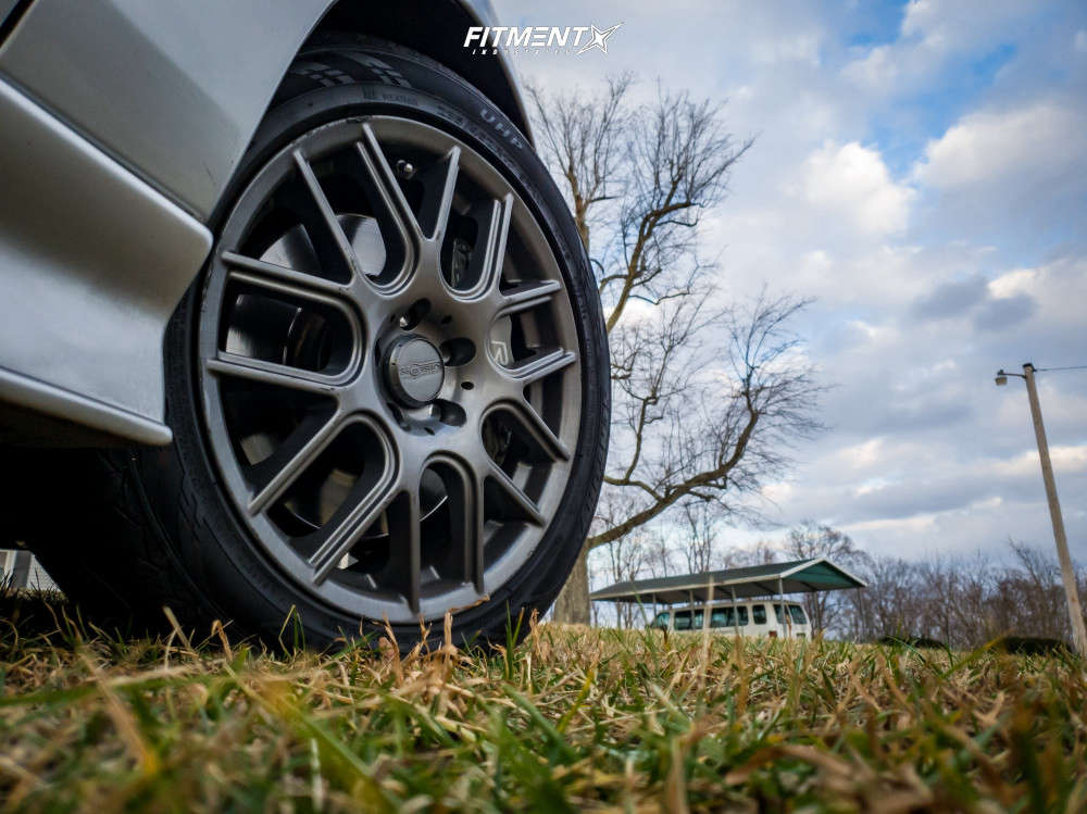 2005 Volvo S60 R with 17x7.5 Vision Cross and Sentury 235x45 on Stock ...