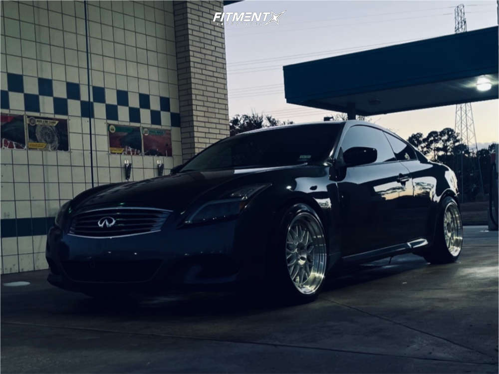 2008 INFINITI G37 Sport with 19x9.5 Aodhan Ah02 and Nitto 235x40 on ...