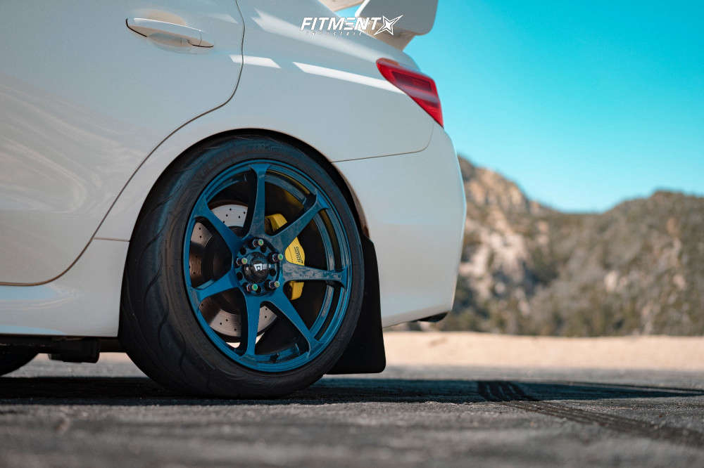 2020 Subaru WRX STI Base with 18x9.5 Motegi Mr154 and Federal 255x35 on ...