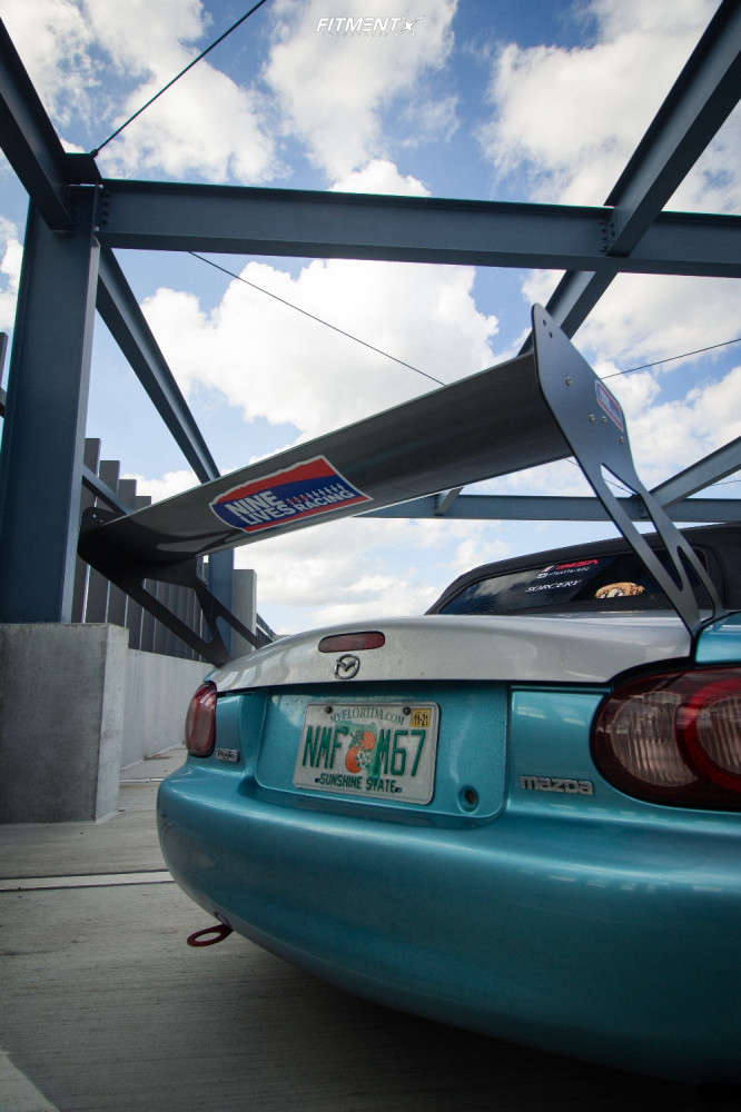 2001 Mazda Miata LS with 15x8.5 Konig Freeform and Falken 225x45 on ...