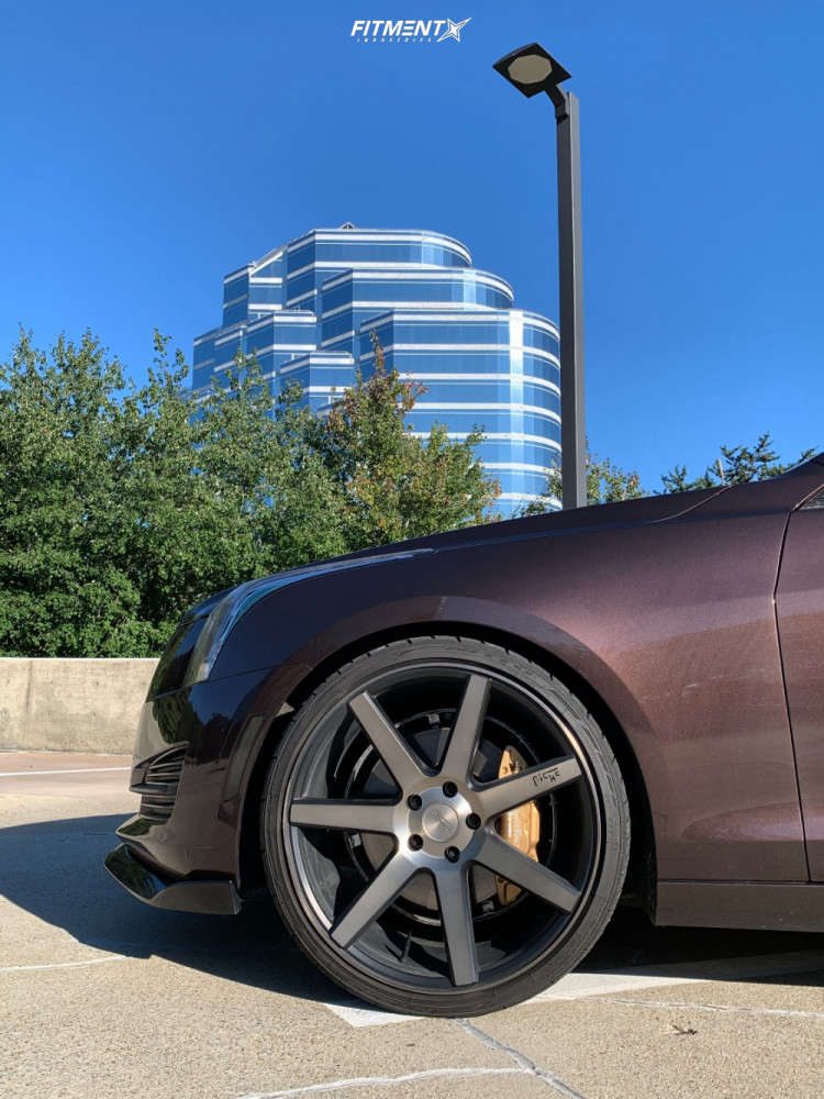 2016 Cadillac ATS Luxury with 20x9 Niche Verona and Nitto 245x30 on ...