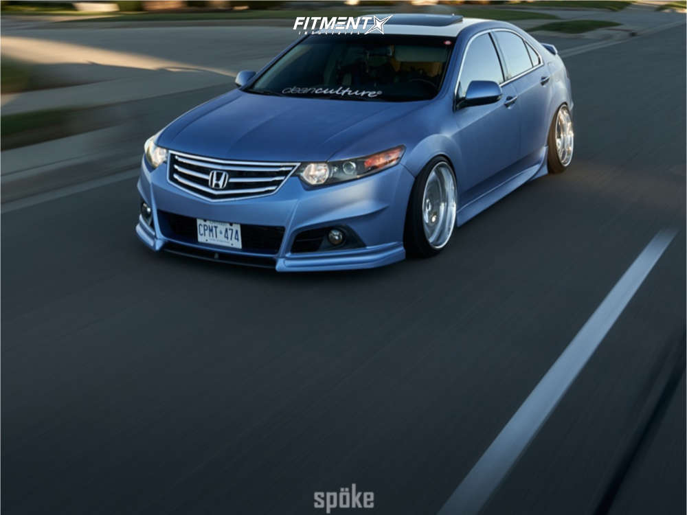 2009 Acura TSX Base with 19x10 Weds Kranze Bazreia and Centara 225x35 ...