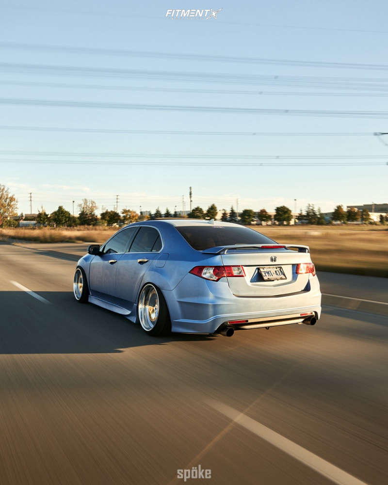 2009 Acura TSX Base with 19x10 Weds Kranze Bazreia and Centara 225x35 ...