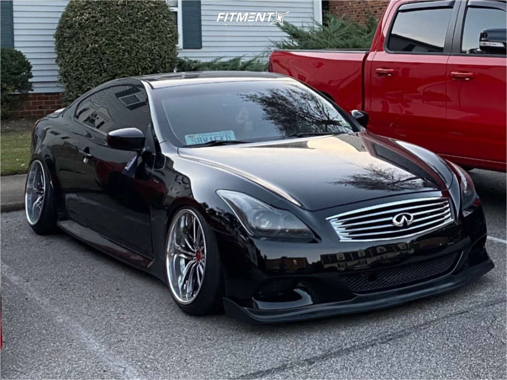 2008 INFINITI G37 Sport with 19x9.5 Weds Acuerdo and Achilles 225x40 on ...