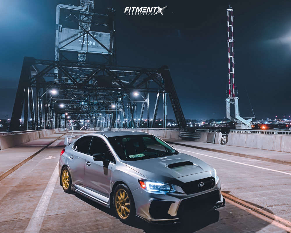 2018 Subaru WRX STI Base with 17x8 Method Mr503 and Continental 245x45 ...