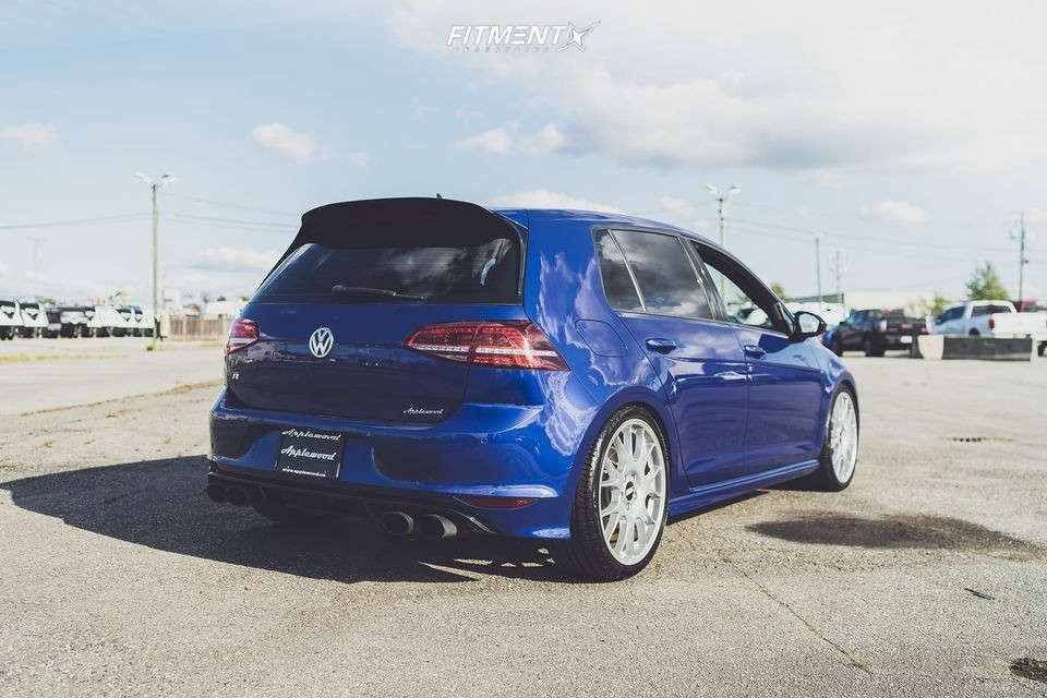 2016 Volkswagen Golf R Base with 19x9.5 BBS Ch-r and Yokohama 235x35 on ...