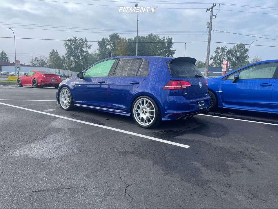 2016 Volkswagen Golf R Base with 19x9.5 BBS Ch-r and Yokohama 235x35 on ...