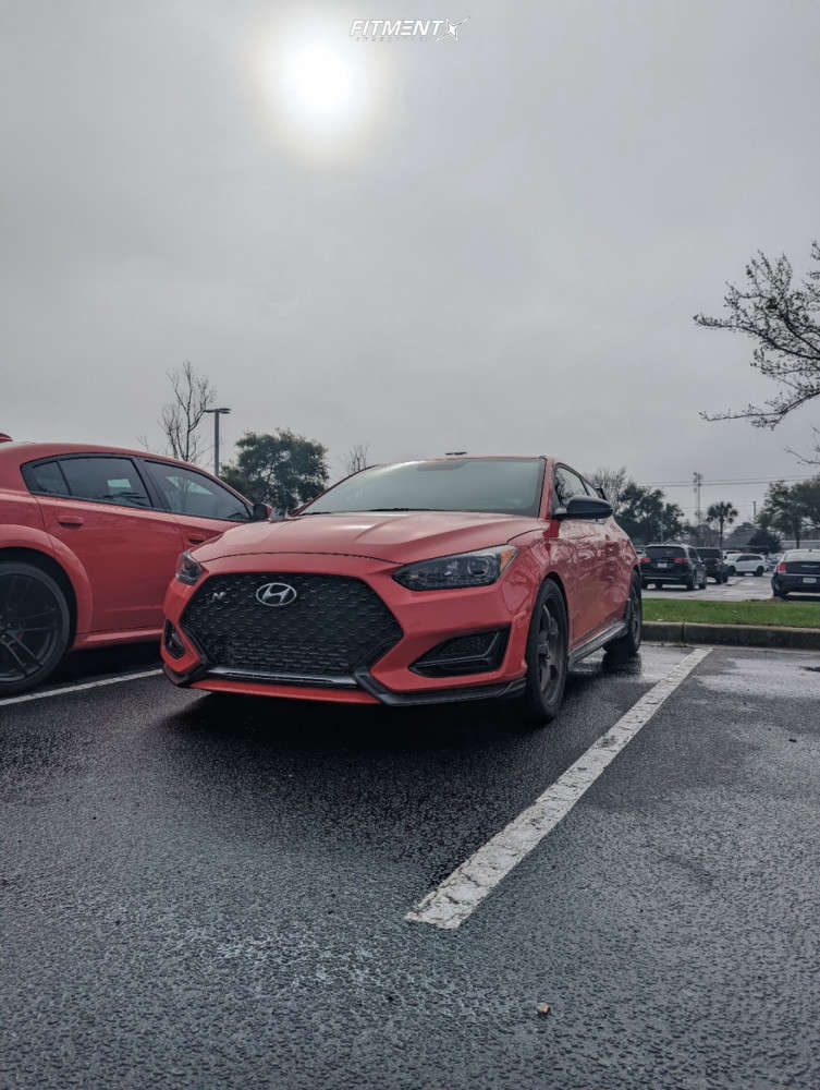 2020 Hyundai Veloster N Base with 18x8 Motegi Mr131 and Continental ...