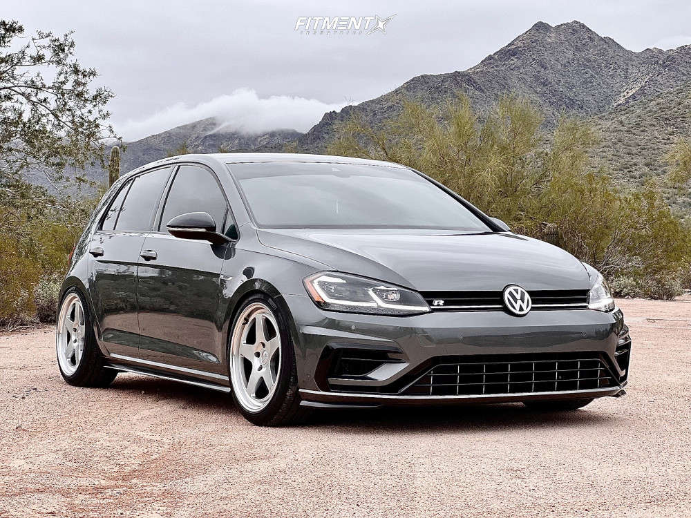 2019 Volkswagen Golf R Base with 18x9 Kansei Knp and Pirelli 235x40 on ...