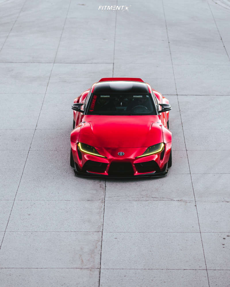 2021 Toyota GR Supra Premium with 19x10.5 Ld97 Ld10 and Toyo Tires ...