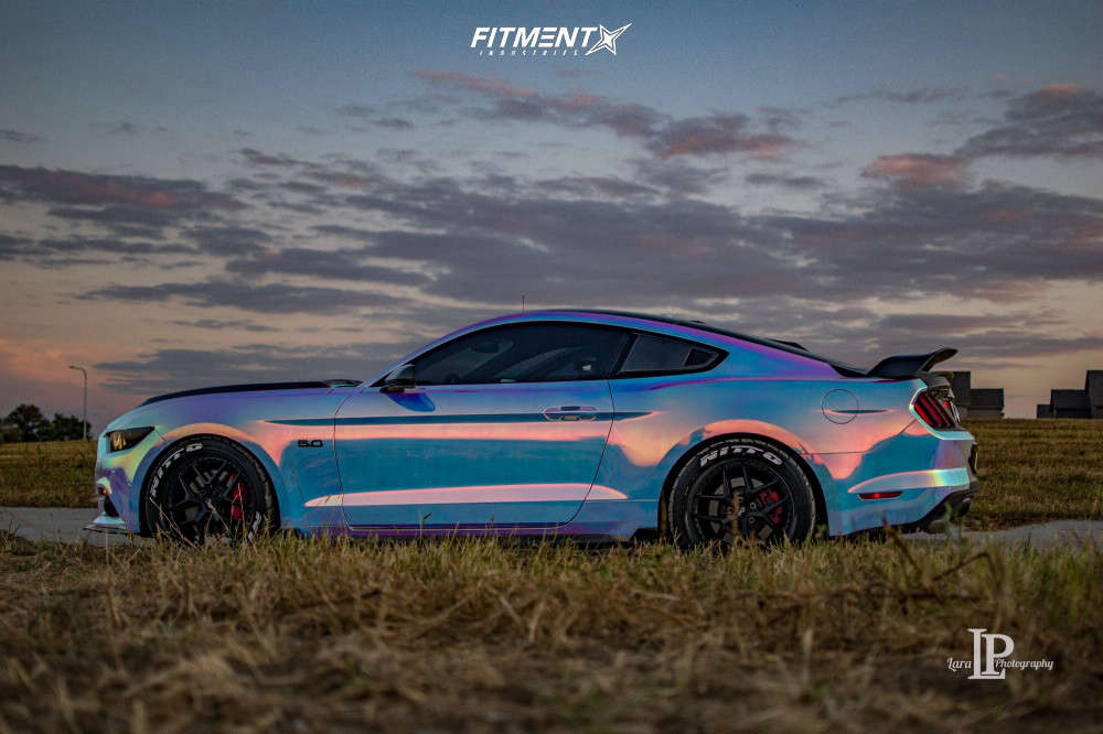 2017 Ford Mustang GT Premium with 20x9 Niche Vice and Nitto 275x30 on ...