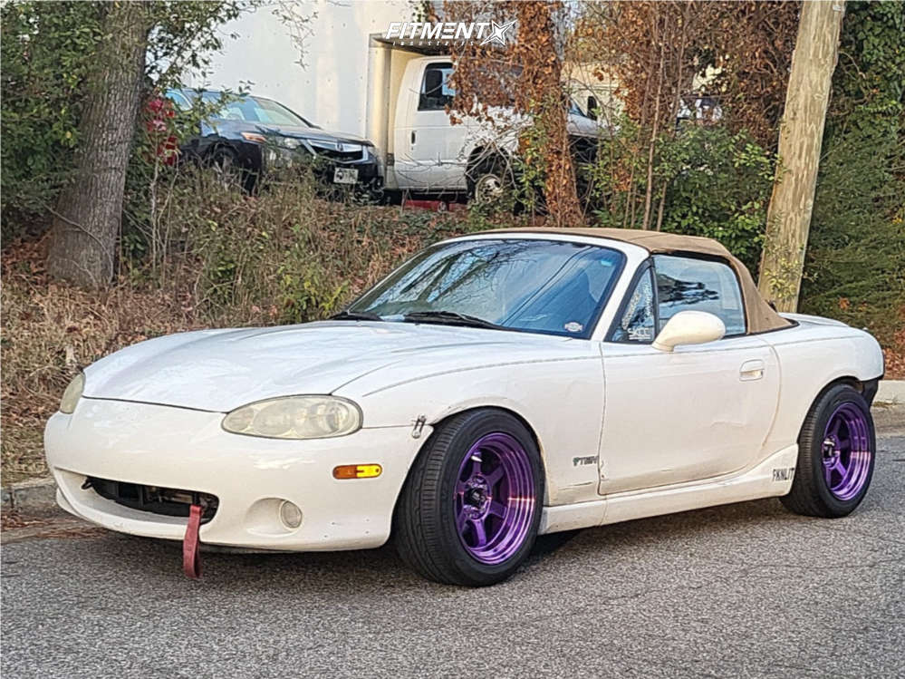 2003 Mazda Miata LS with 15x8 MST Time Attack and Hankook 205x45 on ...