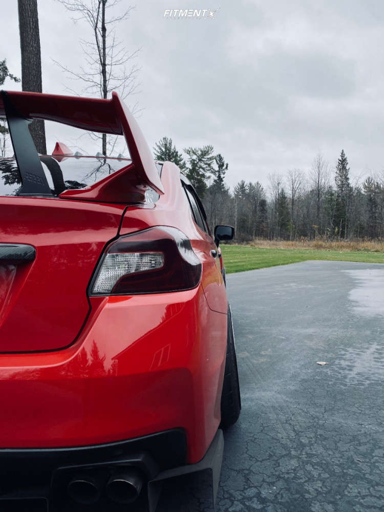 2015 Subaru WRX Base with 18x10.5 ESR Cs11 and Firestone 255x35 on ...