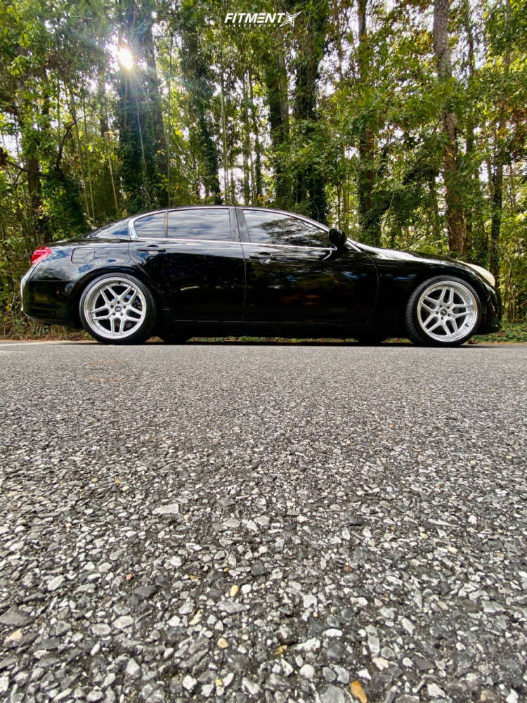 2010 INFINITI G37 Journey with 19x9.5 ESR Cs15 and Ohtsu 245x35 on ...