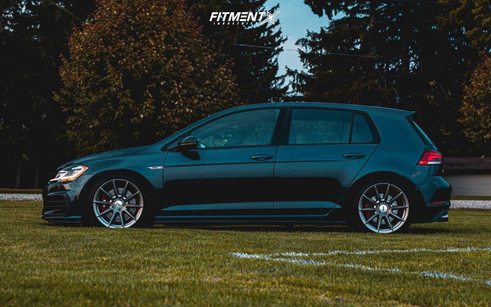 2019 Volkswagen GTI Autobahn with 18x8.5 TSW Clypse and Bridgestone ...