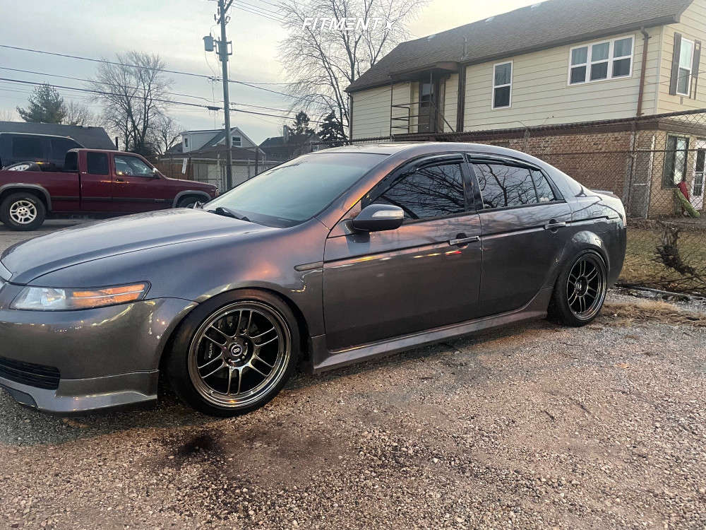 2006 Acura TL Base with 18x9.5 Enkei Rpf1 and Toyo Tires 225x45 on ...