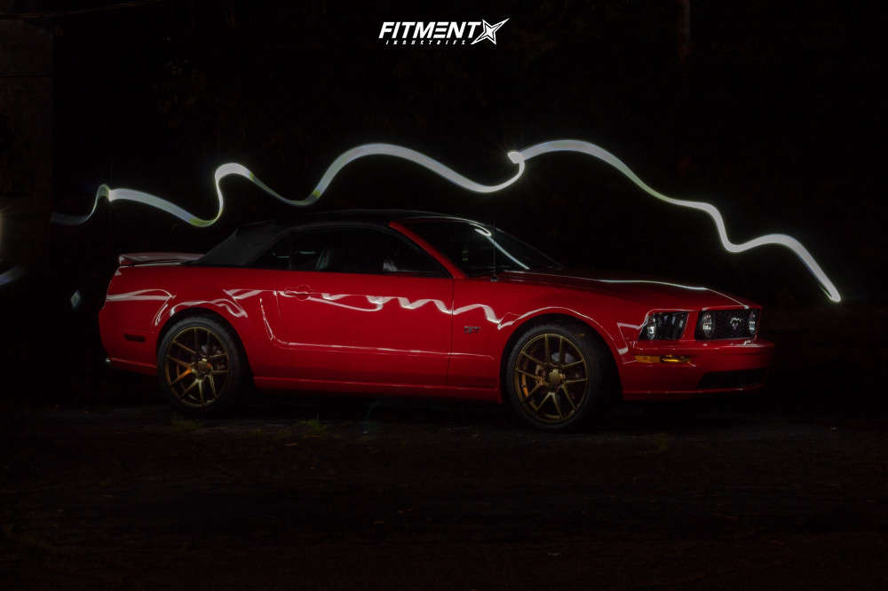 2005 Ford Mustang GT with 20x9 Velgen Vmb5 and BFGoodrich 275x35 on ...