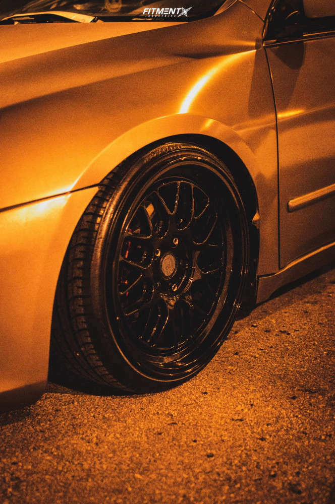 2005 Honda Accord EX with 18x9.5 ESR Cr1 and Fullrun 215x30 on ...