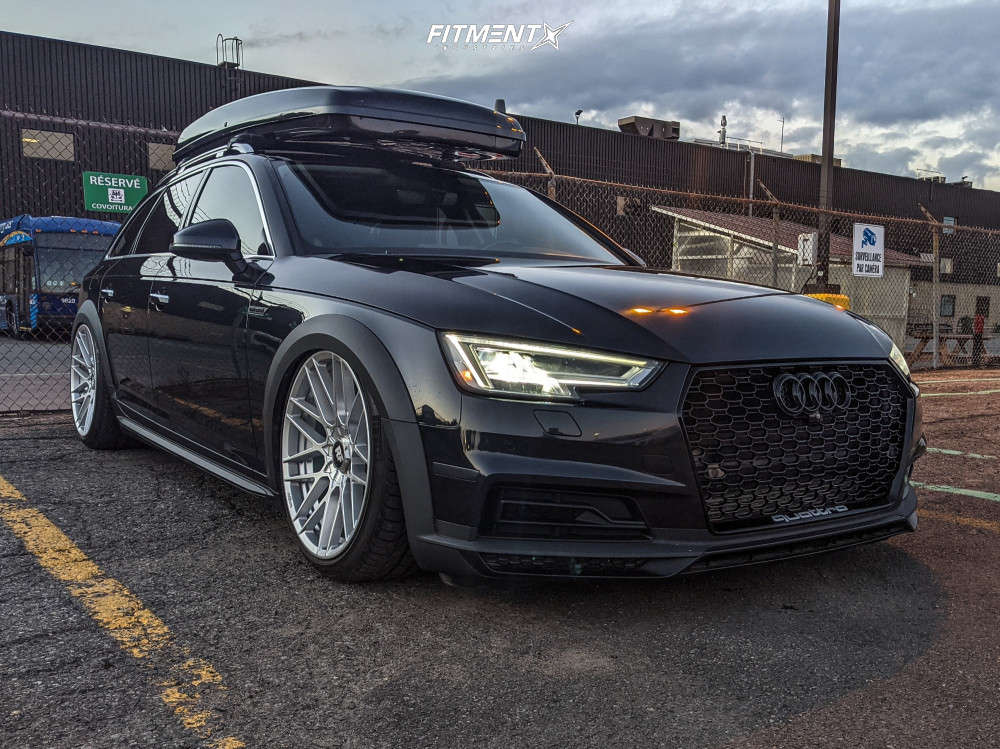 2017 Audi A4 Allroad Technik with 20x10 Rotiform Rse and Pirelli 255x35 on Air Suspension ...
