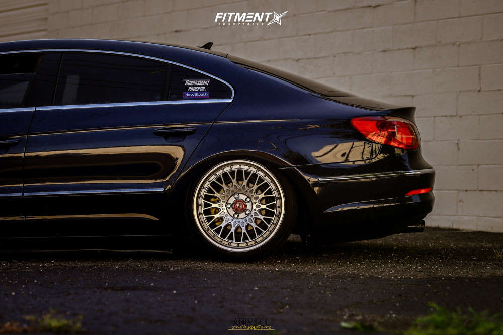 2012 Volkswagen CC Sport with 18x8.5 VIP Modular Vrc 110 and Toyo Tires ...