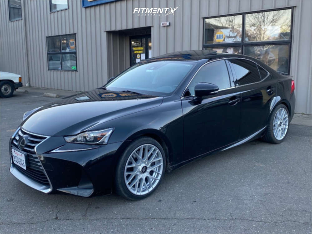 2017 Lexus IS200t Base with 18x8.5 Rotiform Rse and BFGoodrich 225x40 ...