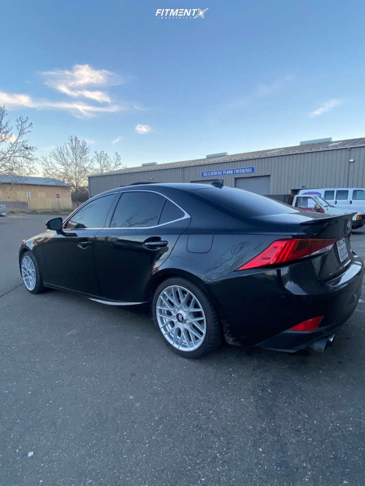 2017 Lexus IS200t Base with 18x8.5 Rotiform Rse and BFGoodrich 225x40 ...