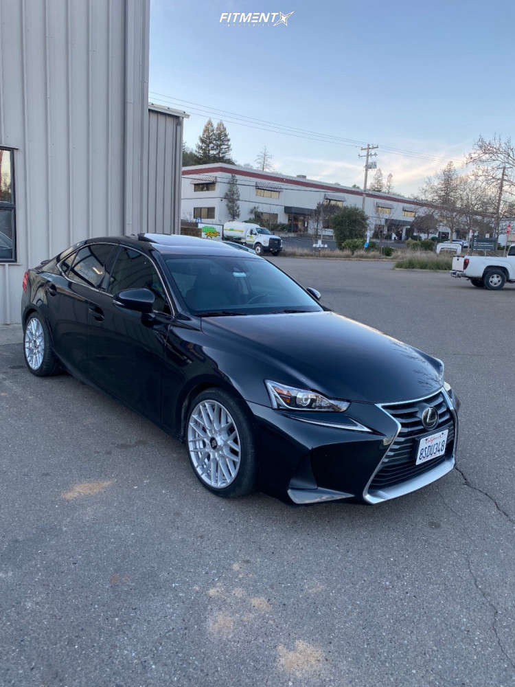 2017 Lexus IS200t Base with 18x8.5 Rotiform Rse and BFGoodrich 225x40 ...