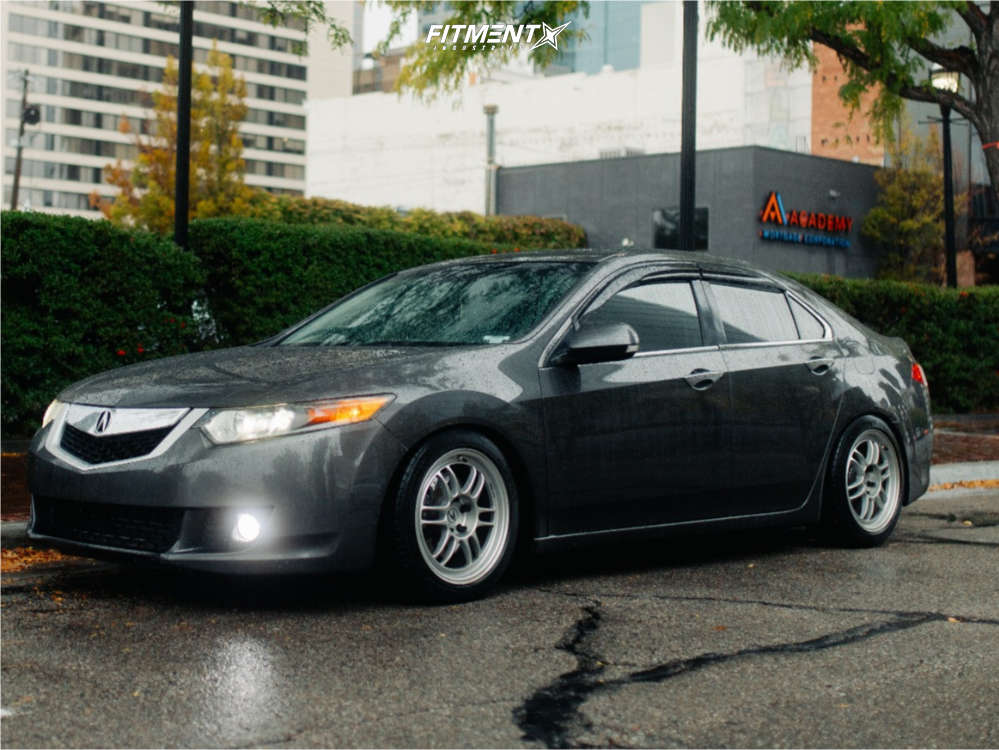 2009 Acura TSX Base with 17x8.5 Enkei Rpf1 and Michelin 235x45 on ...