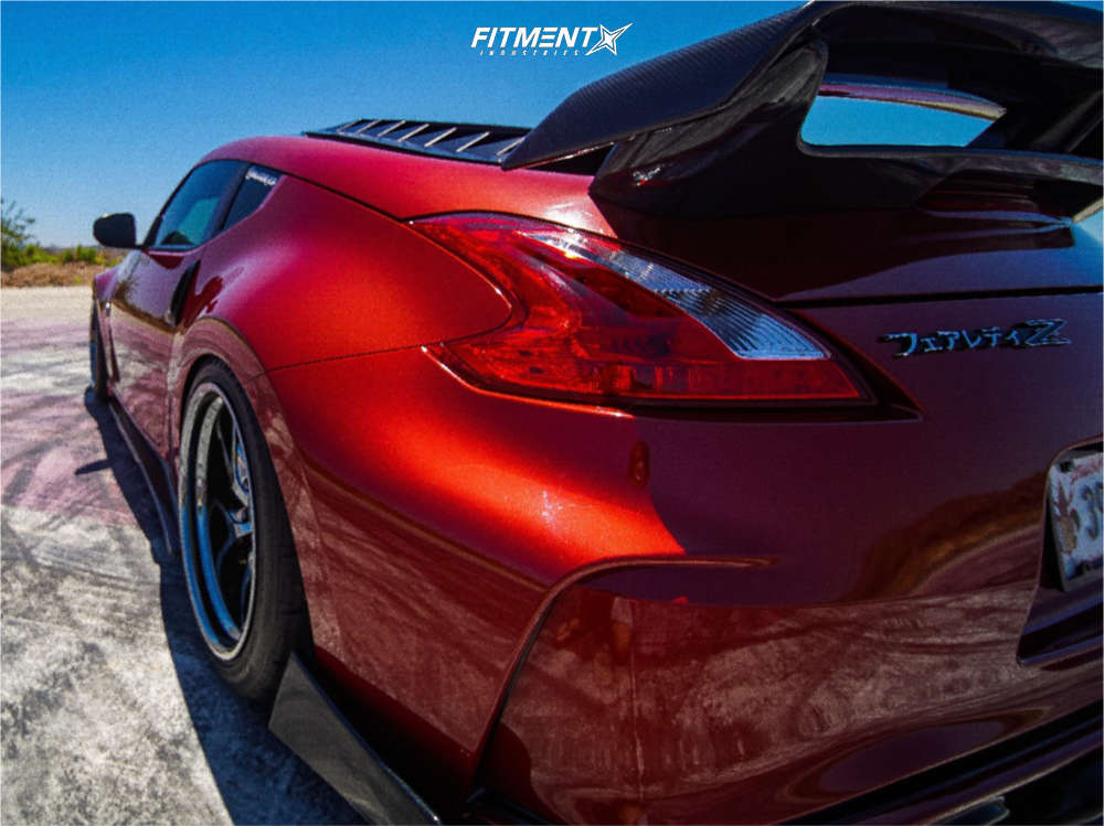 2016 Nissan 370Z Sport Tech with 19x9.5 Airtekk Mesaki and Firestone ...