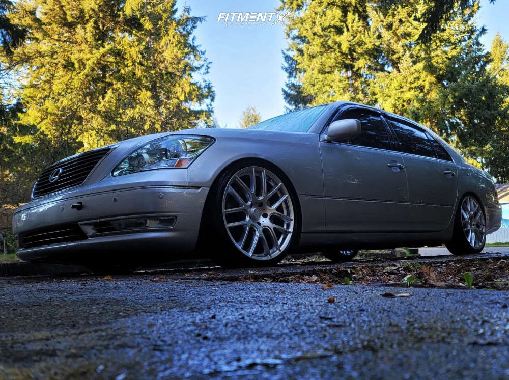 2004 Lexus LS430 Base with 20x8.5 Vision Cross and Vercelli 205x35 on ...