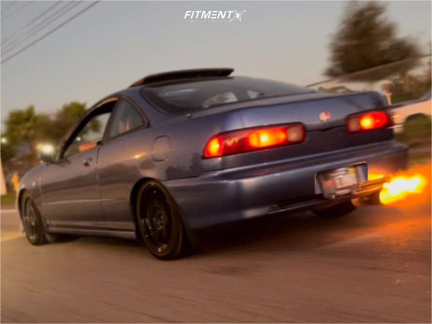 2001 Acura Integra GS-R with 16x7 Volk Te37 and Hankook 205x45 on ...