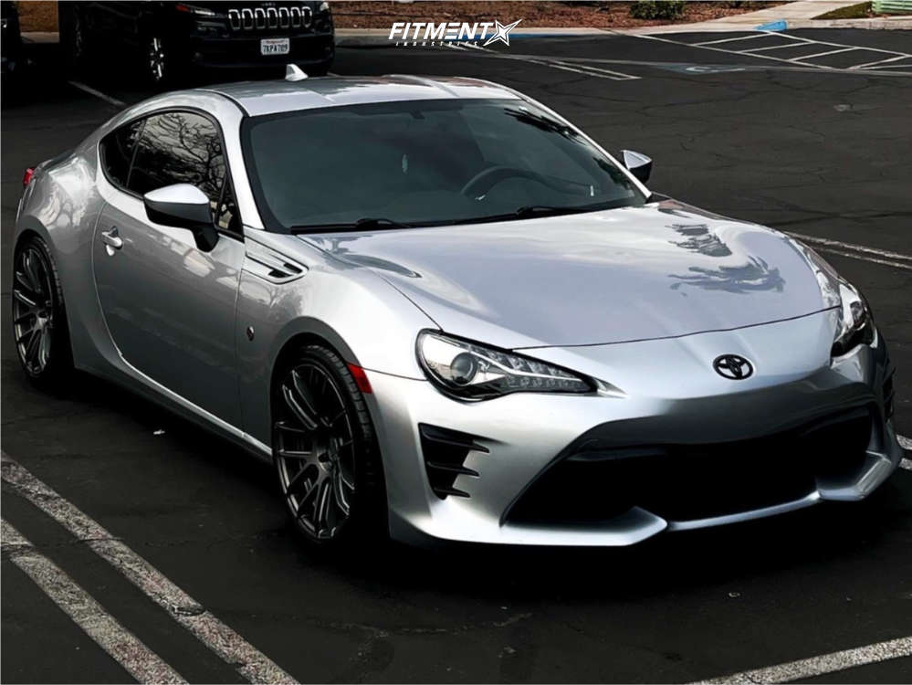 2017 Toyota 86 Base with 18x9.5 AVID1 SL01 and Velozza 255x35 on ...