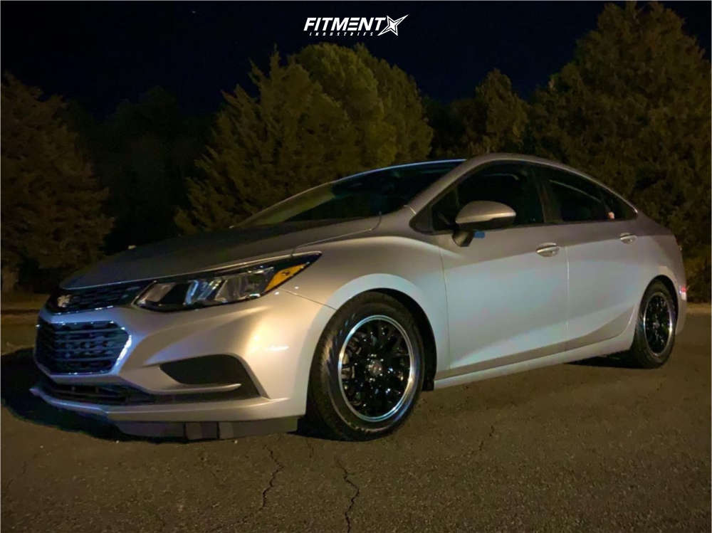 2017 Chevrolet Cruze LS with 16x7 Drag Dr34 and Nankang 205x55 on ...