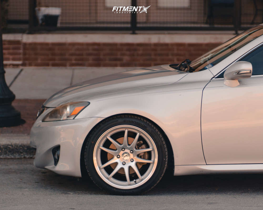 2012 Lexus IS250 Base with 18x8.5 Aodhan Ds02 and Hankook 235x40 on ...