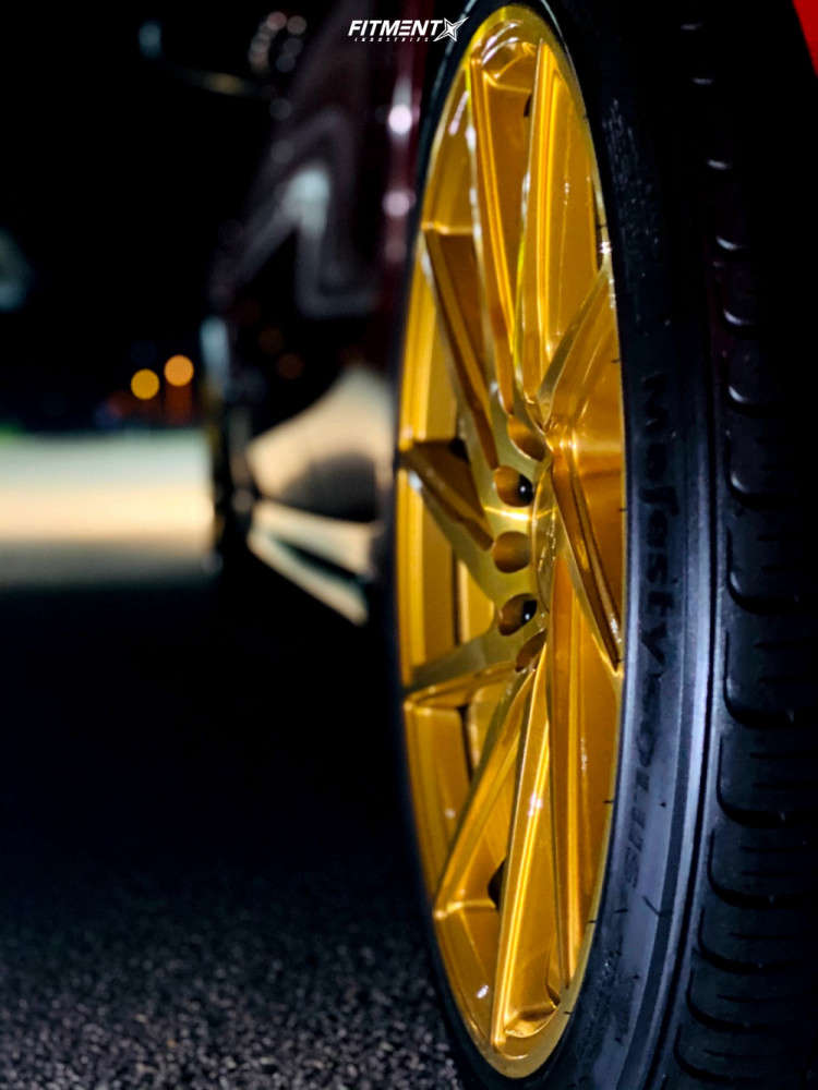 2021 Kia Forte GT with 18x8.5 F1R F18 and Kumho 225x40 on Coilovers ...