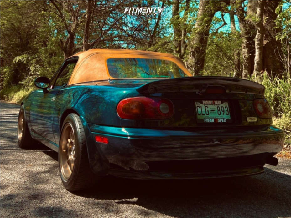 1996 Mazda Miata Base with 15x8 Konig Wideopen and Hankook 205x50 on ...